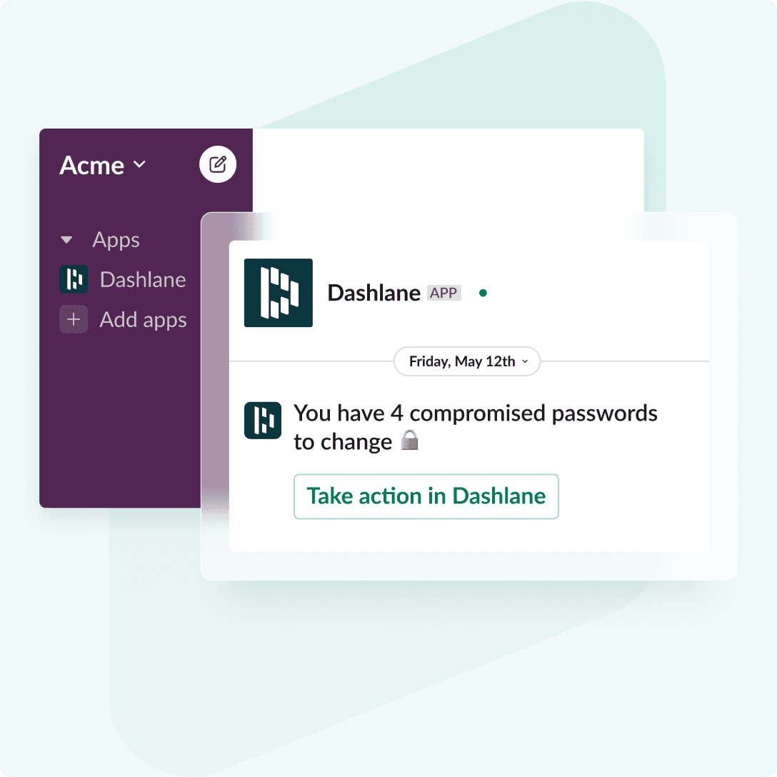 Proactive Credential Security - Dashlane