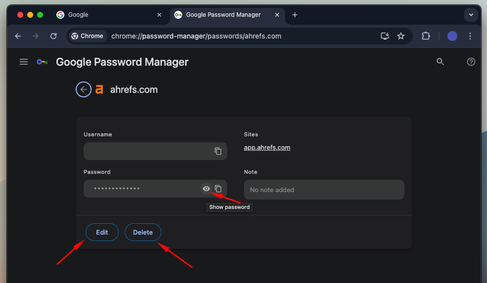 Afficher Et Supprimer Les Mots De Passe Enregistrés Dans Chrome Edge