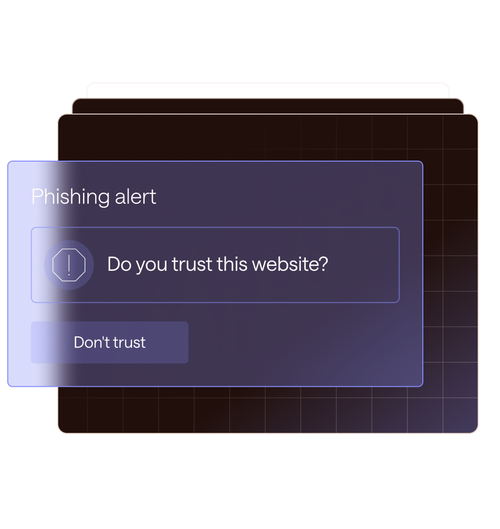 AI phishing alerts | Dashlane